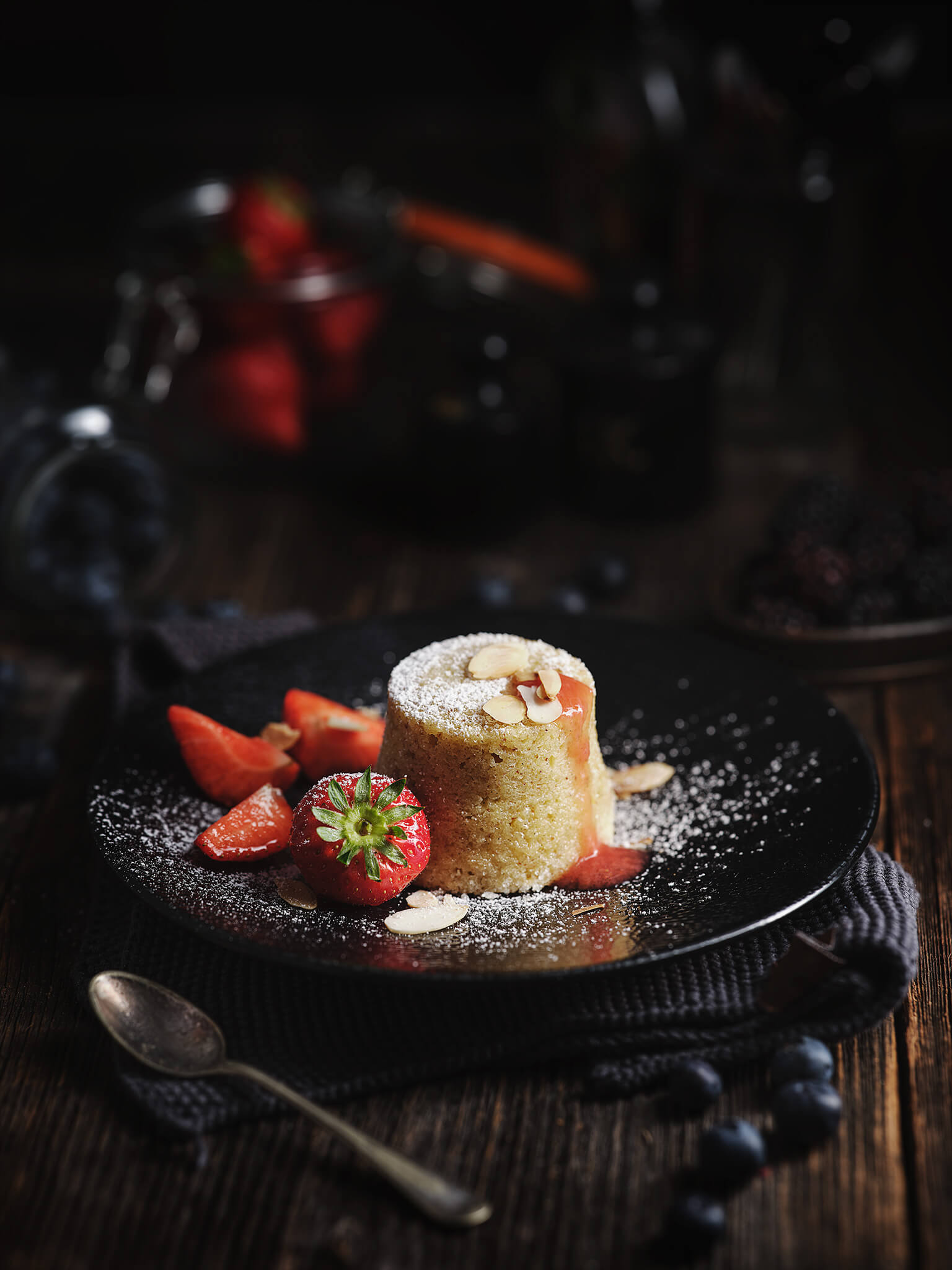 Mandel-Soufflé - Rezepte von Honig & Speck